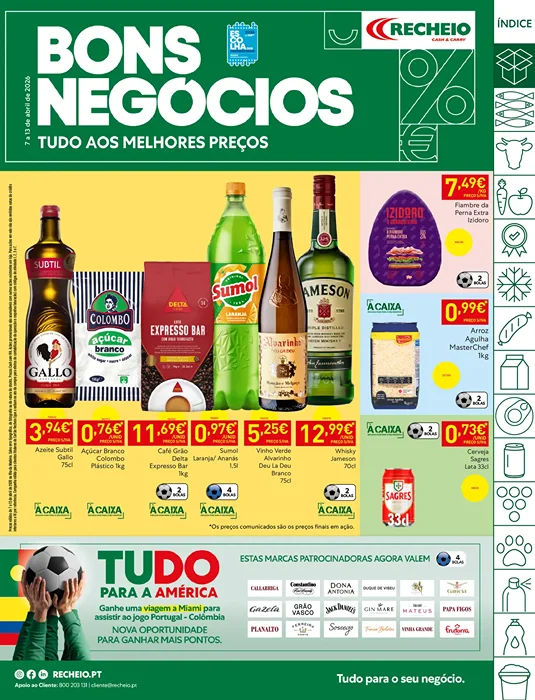 Recheio Lojas e Horários