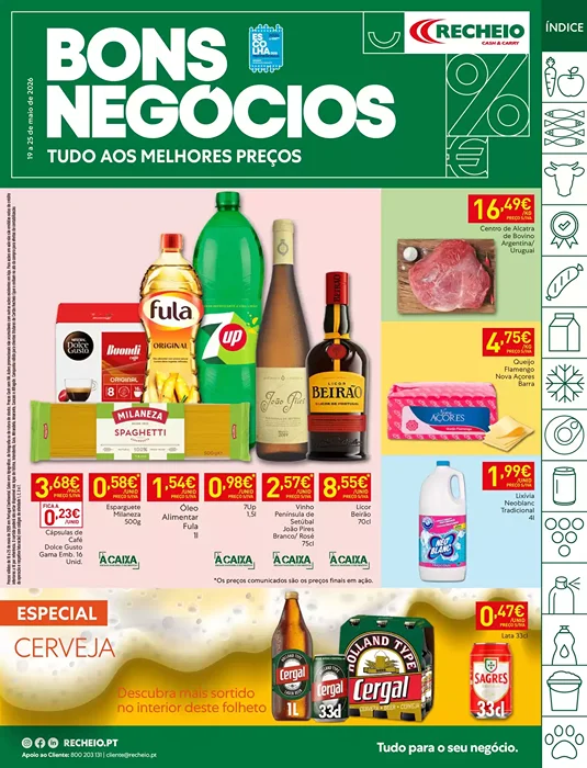 Recheio Lojas e Horários