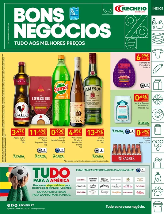Recheio Lojas e Horários